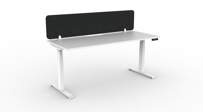 BOOST Plus + Electric Height Adjustable Single Sided Workstation with