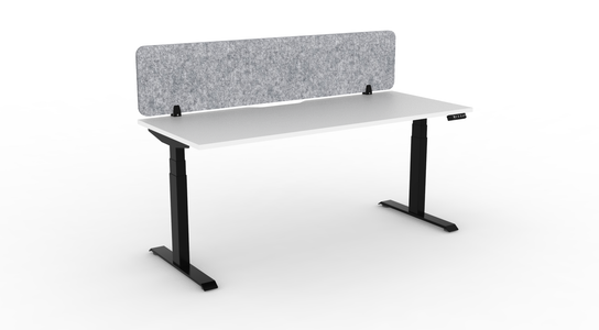 BOOST Plus + Electric Height Adjustable Single Sided Workstation with