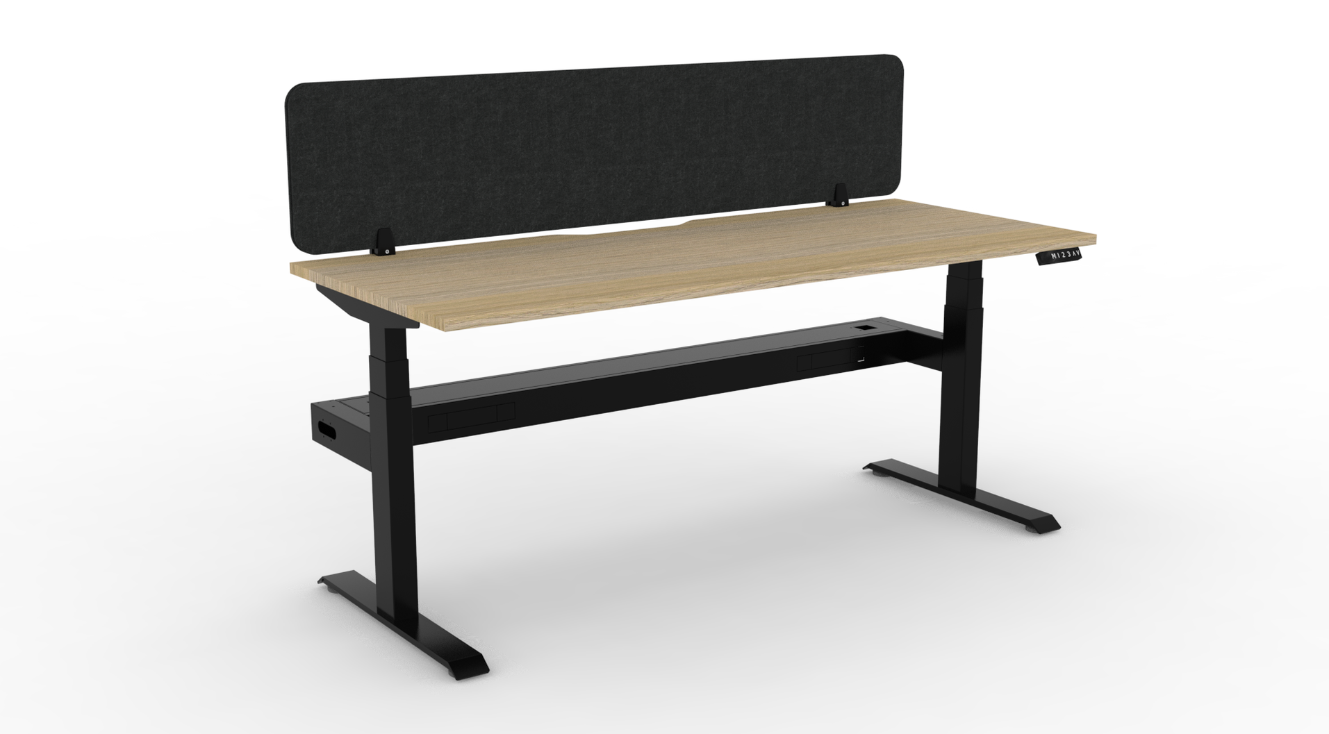 BOOST Plus + Electric Height Adjustable Single Sided Workstation with