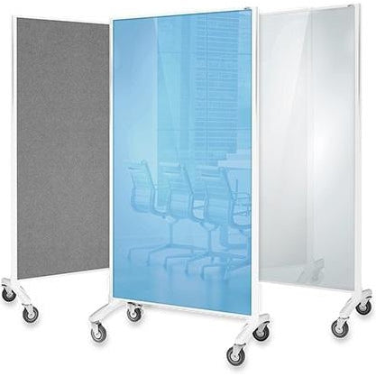 Communicate Magnetic Glassboard/Pinboard | Free Standing Room Dividers ...