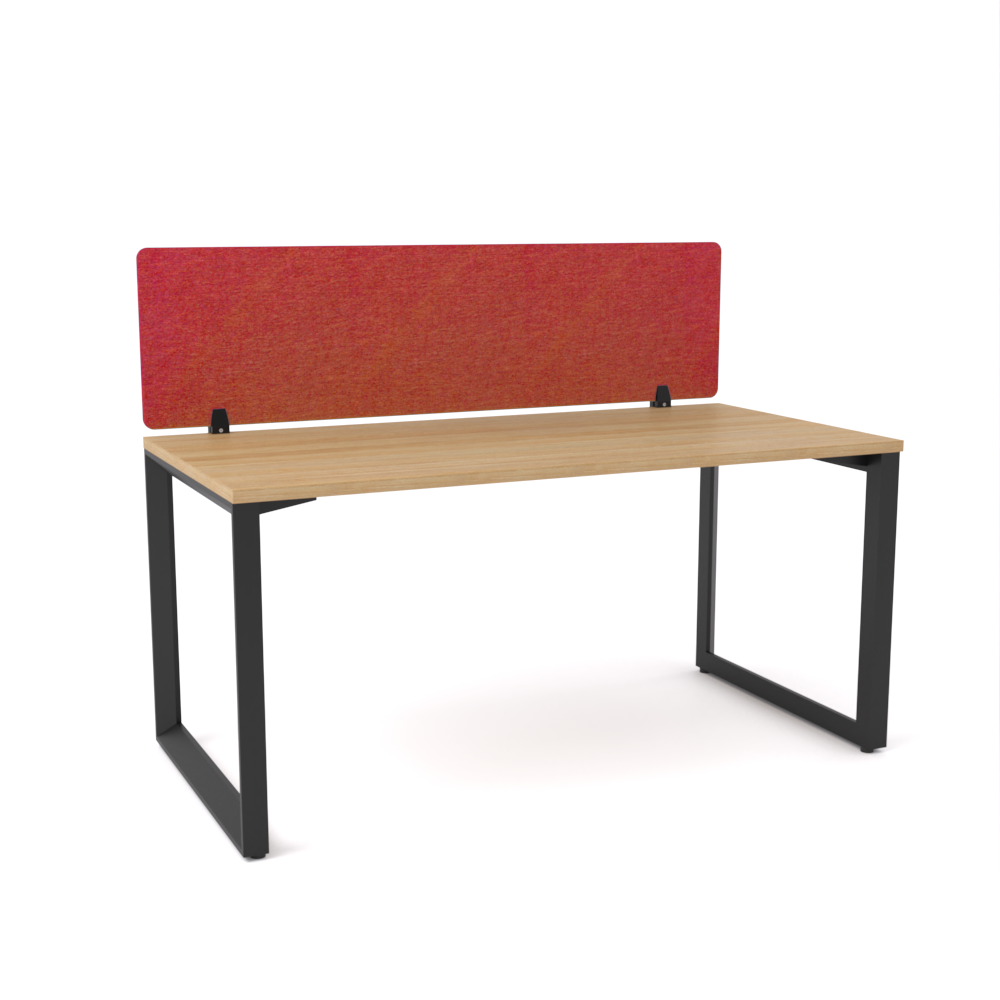 California Office Workstations (Loop Legs) 1-User Single-Sided Desk Wi