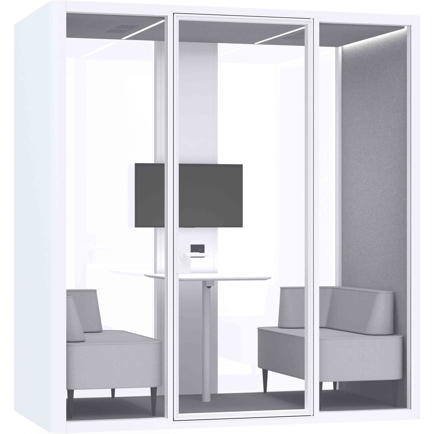 Modern Office Phone Booth – Privacy Pod for Quiet Calls and Focused ...