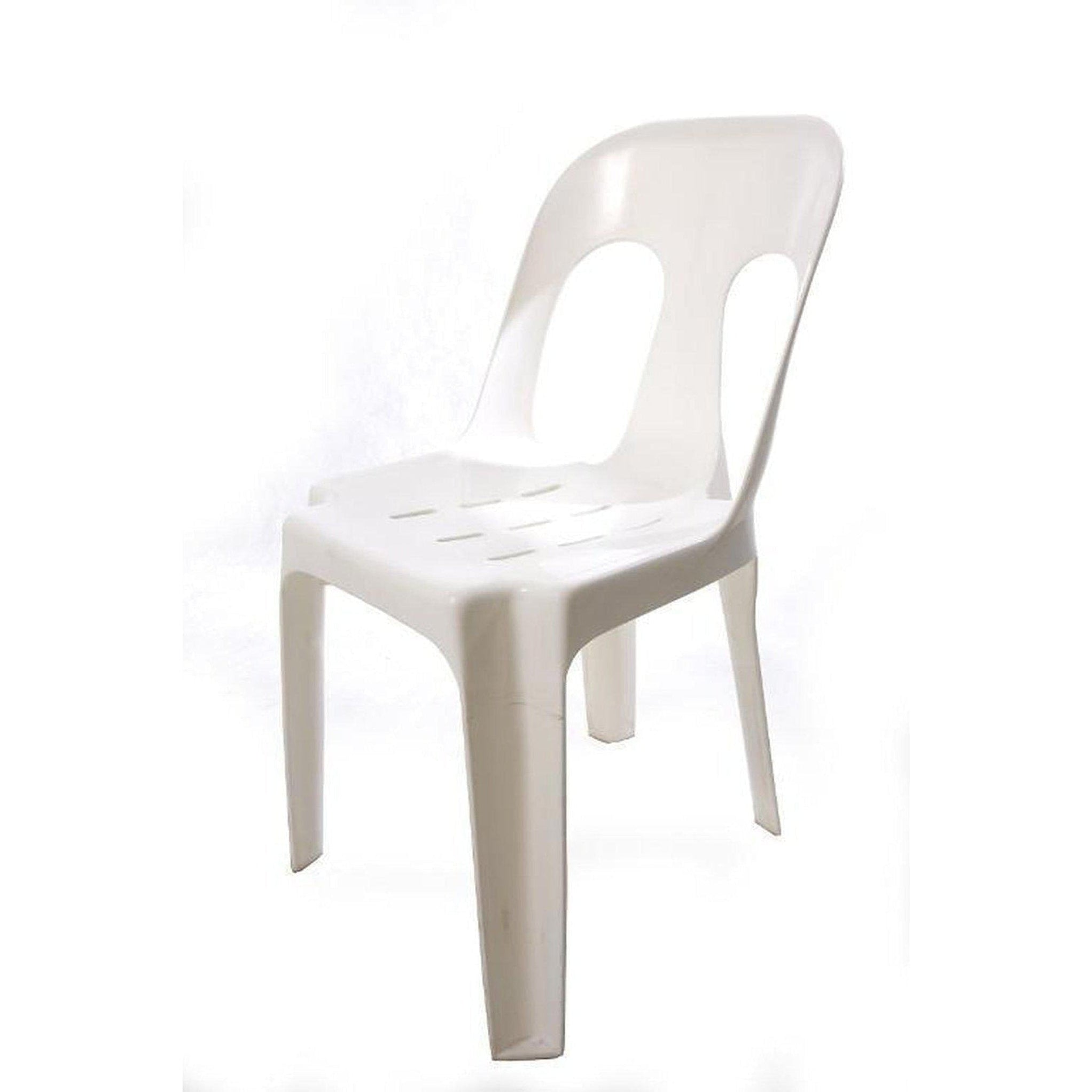 Set of 10 Pipee Stackable Chair, Polyproylene Heavy Duty Training Event ...