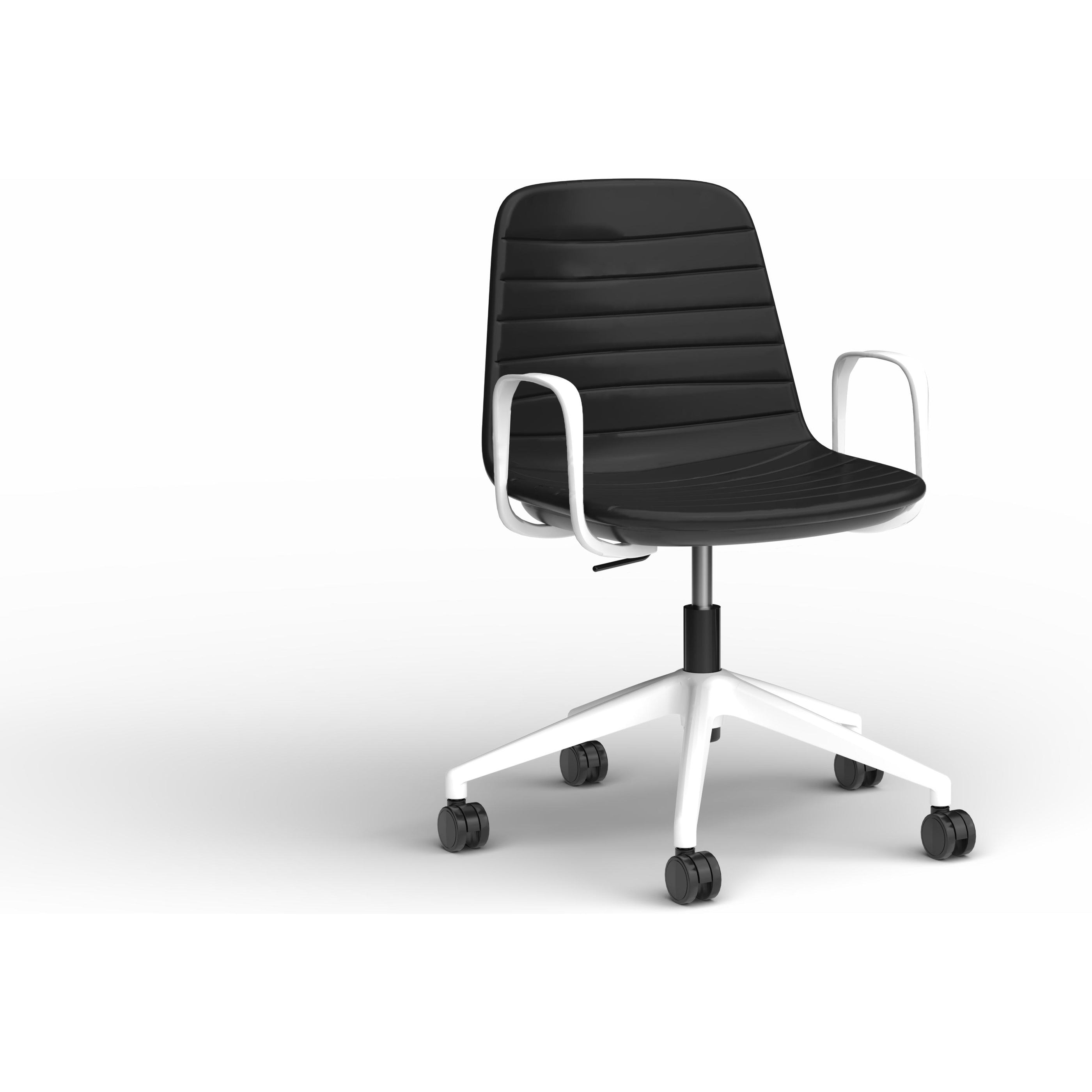 Sofia Chair with Gas Lift Castor Base and Arms