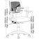 Vesta 2 Lever Mesh Back Square Seat Task Chair