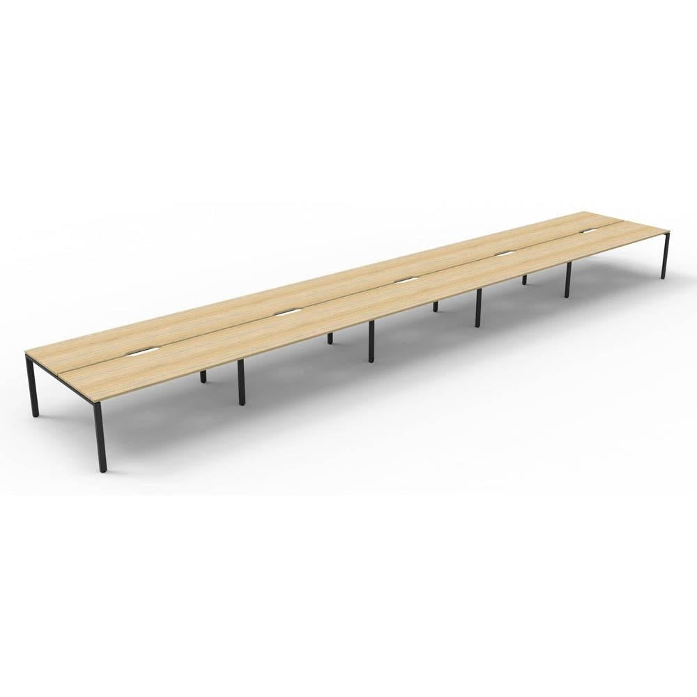 Office Workstations, 10 Person Office Desks Deluxe Rapid Infinity ...