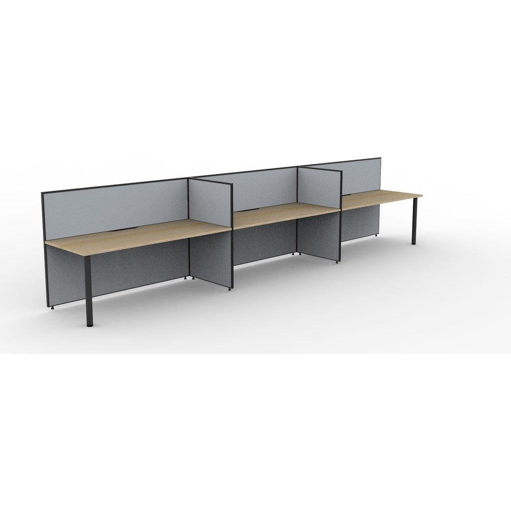 3 Person Workstation Desks Australia | Elite Office Furniture