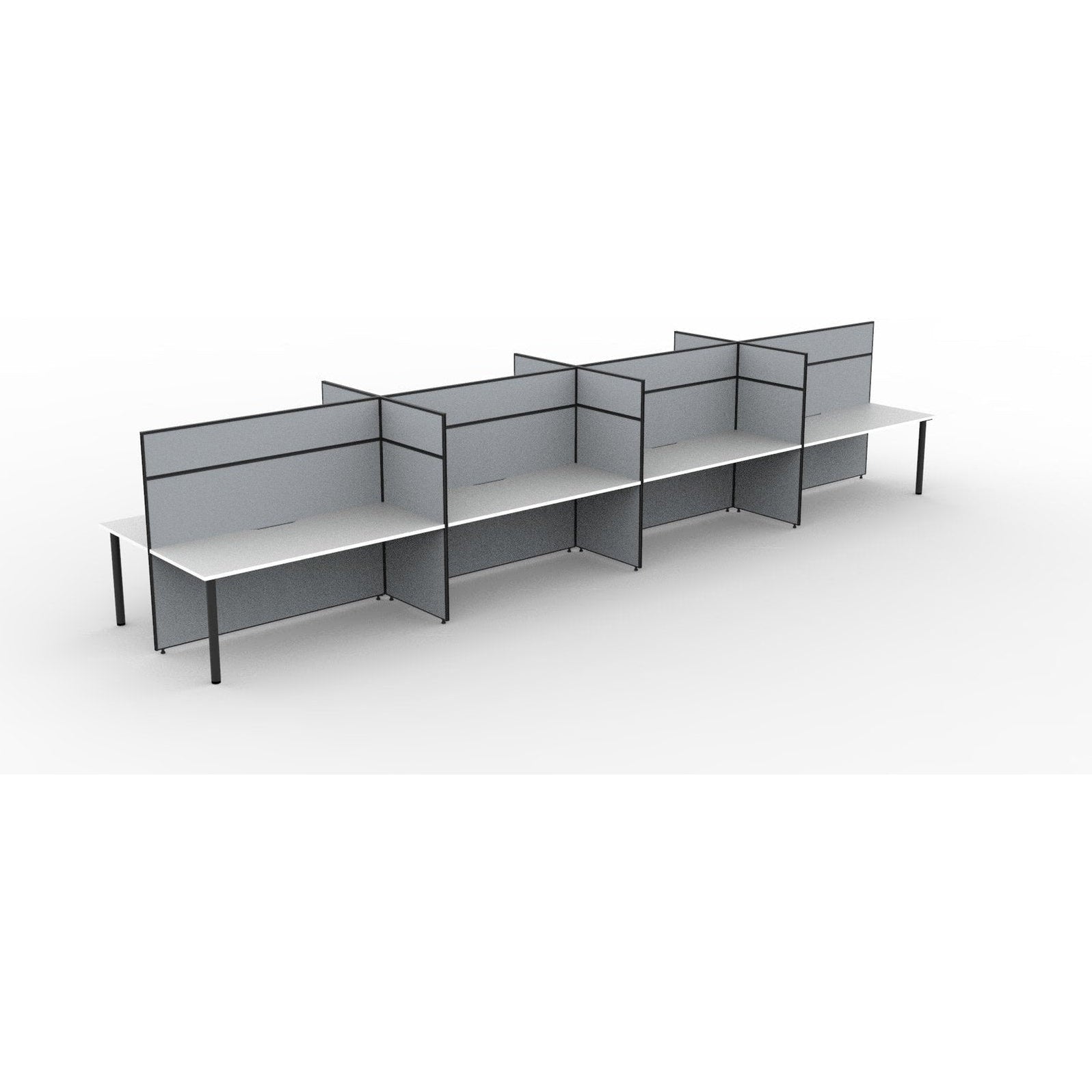 8 Person Office Workstations & Desks | Elite Office Furniture