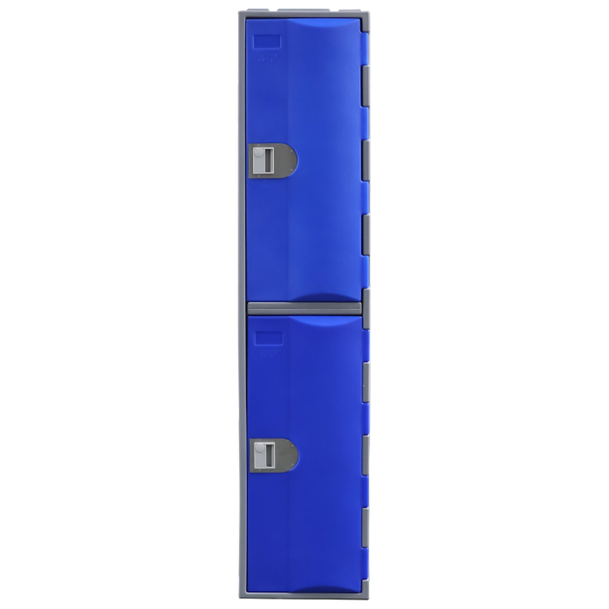Steelco Heavy Duty Plastic Lockers 2 Tiers Full Height