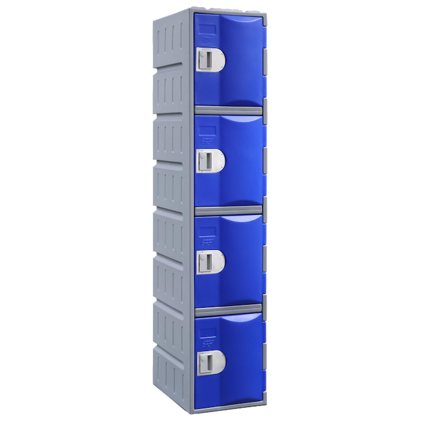 Steelco Heavy Duty Plastic Lockers 4 Tiers Full Height