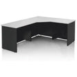 Corner Office Desks | Logan Premium Corner Workstation - White ...