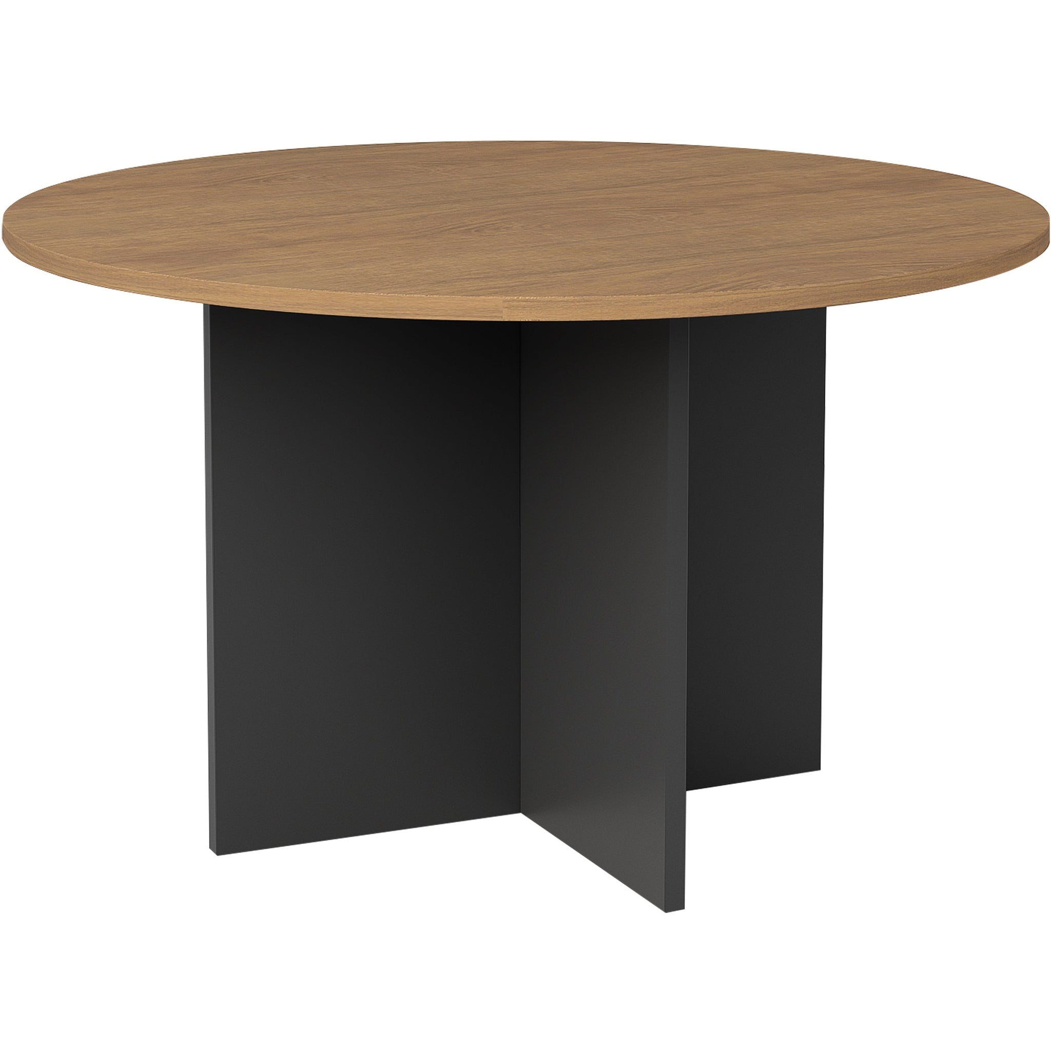 Regal Walnut Premier Round Meeting Table | OM Premier Range | Elite ...