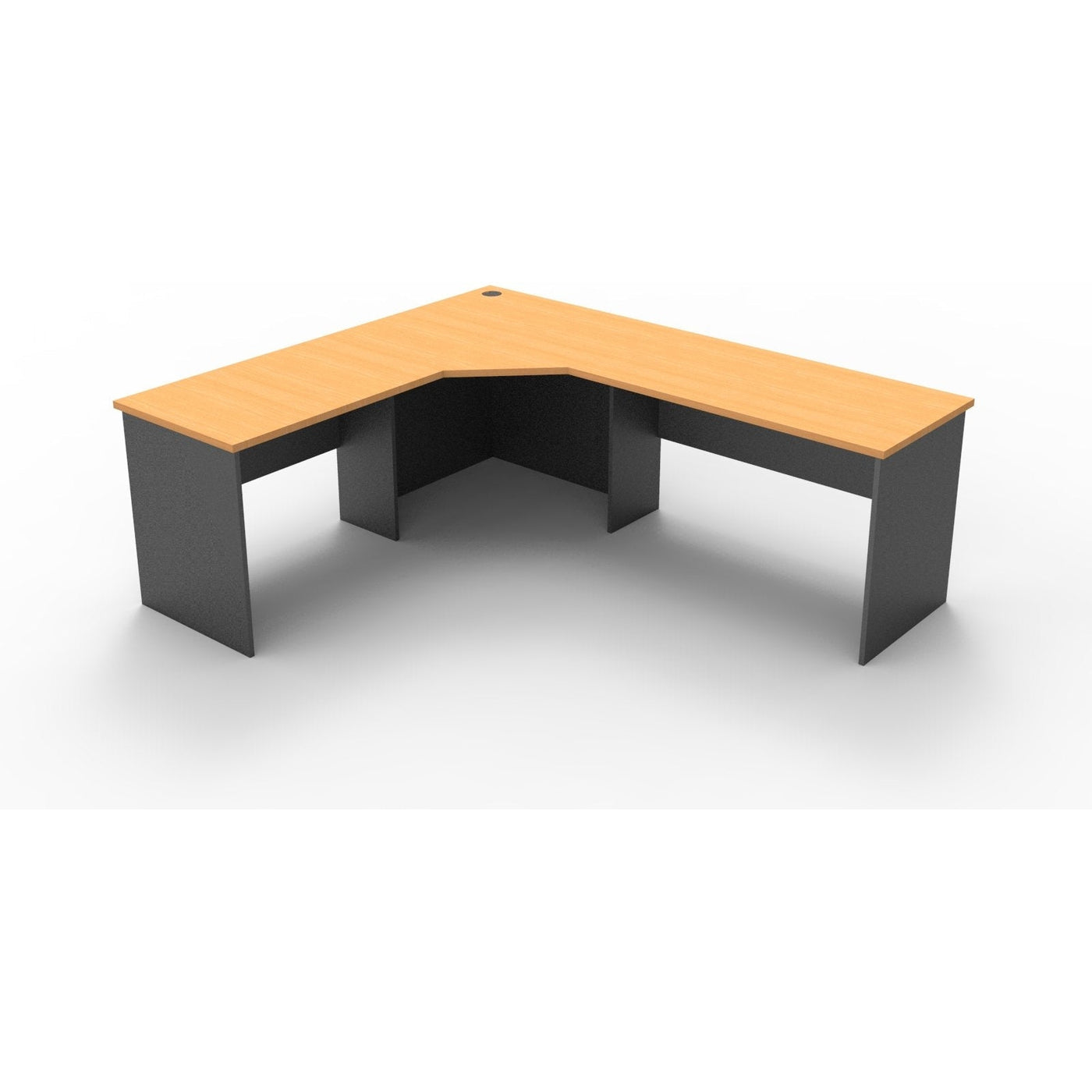 Corner Office Desks | Logan Premium Corner Workstation - White ...