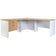 Corner Desks | Logan Corner Workstation - Oak/White | Elite Office ...