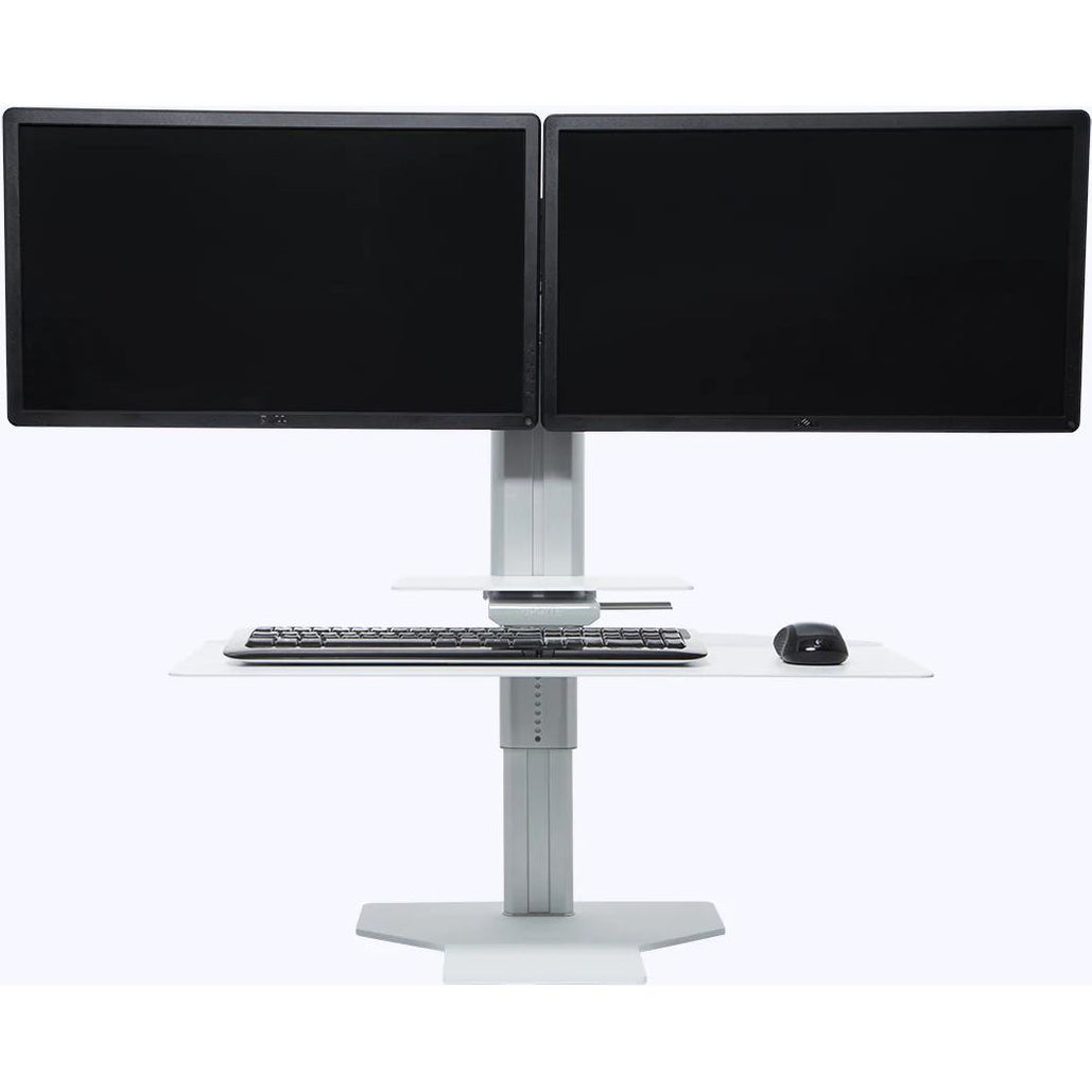 Uprite Ergo Sit2Stand Electric Dual Monitor Riser